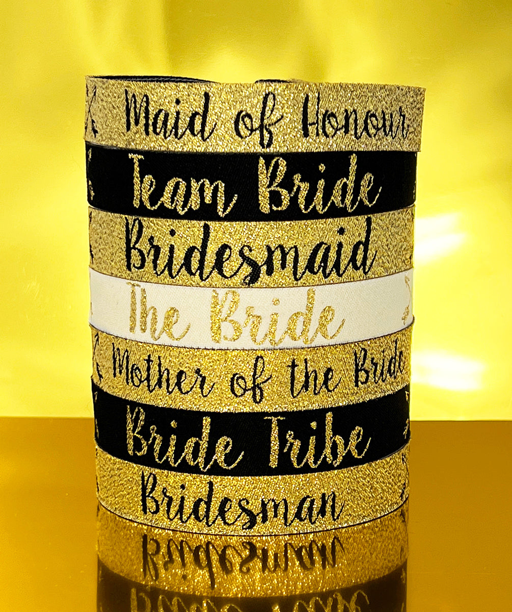 Bridal Party Hen Party Wristbands | Hen Party Wristbands