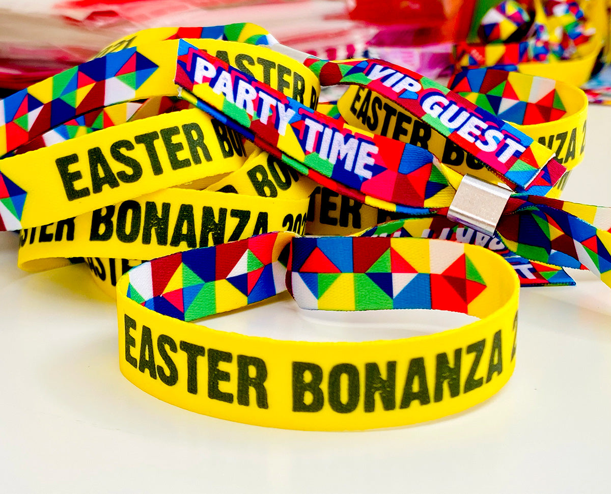 Custom Personalised Festival Party Wristbands | Hen Party Wristbands ...