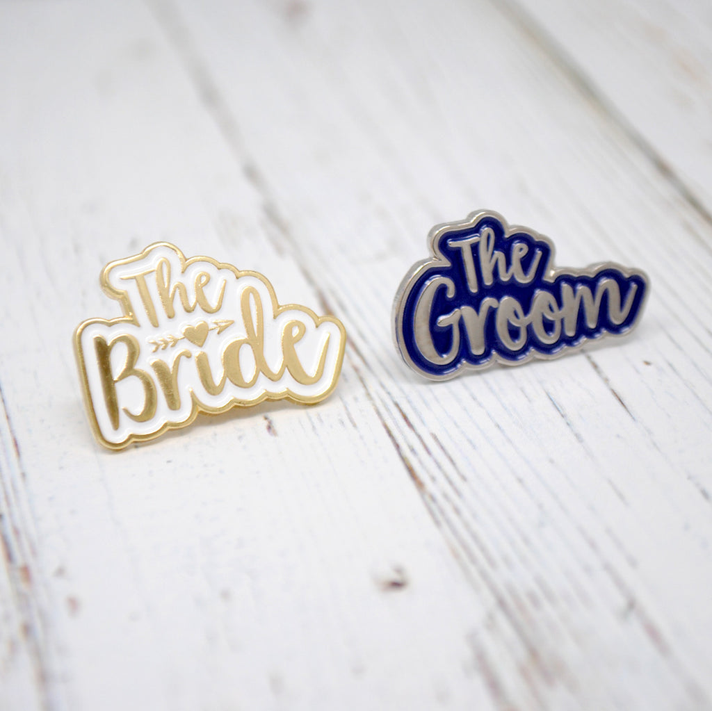 The Bride Wedding Day / Hen Party Enamel Pin Lapel Badge | Hen Party ...